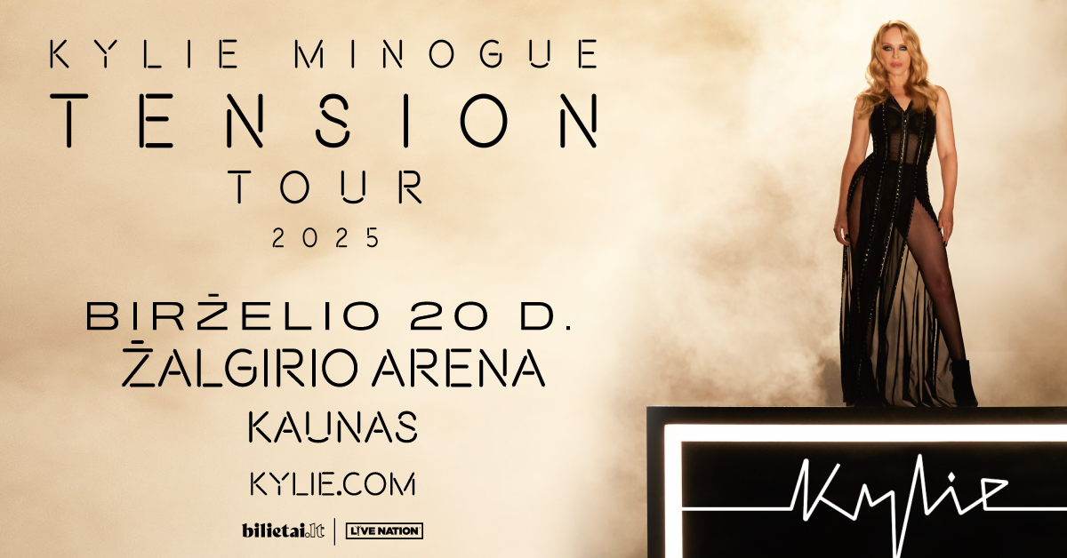 KYLIE MINOGUE - Tension Tour 2025 | Bilety