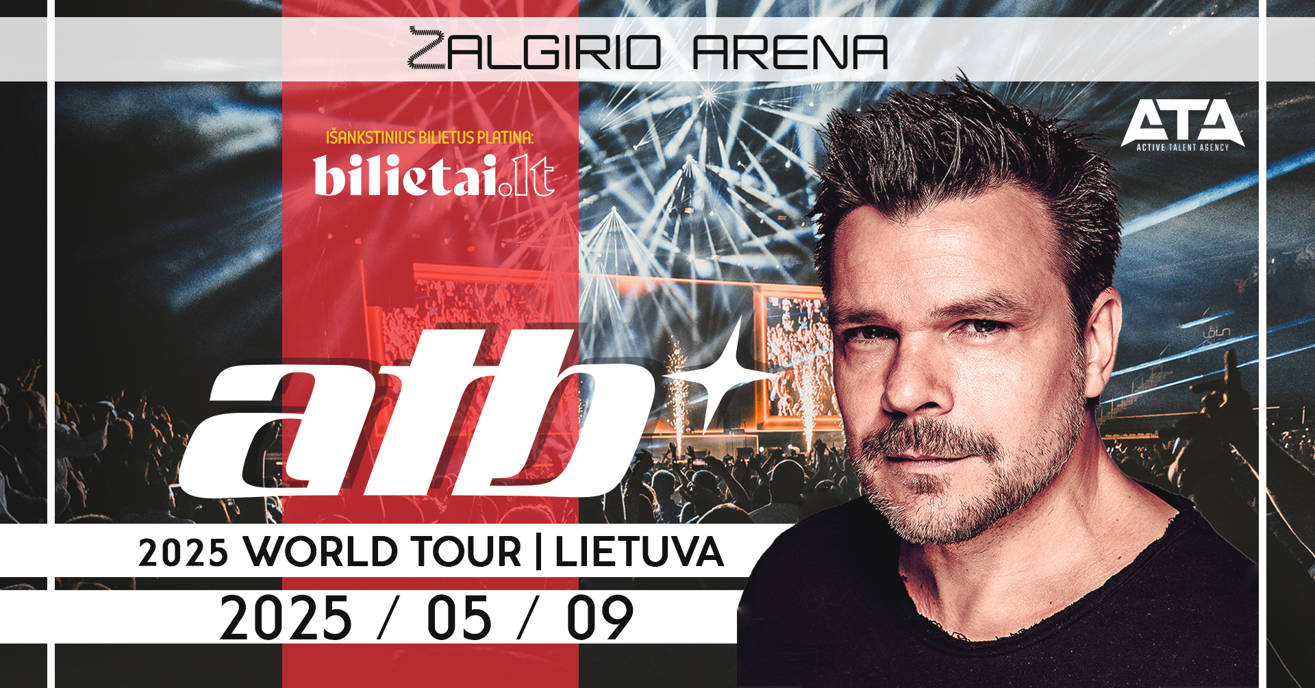 ATB 2025 WORLD TOUR | LIETUVA | Bilety