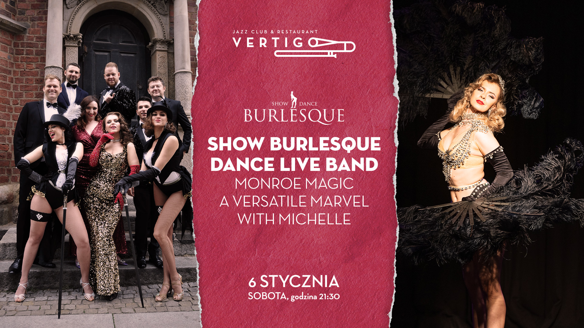 SHOW BURLESQUE DANCE & LIVE BAND - Monroe Magic: A Versatile Marvel ...